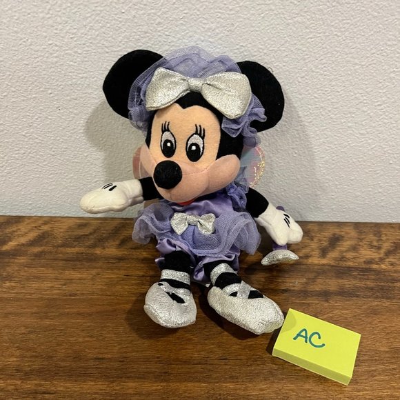 Disney | Toys | Vintage Minnie Mouse Poseable Bendable Ballerina 9 ...
